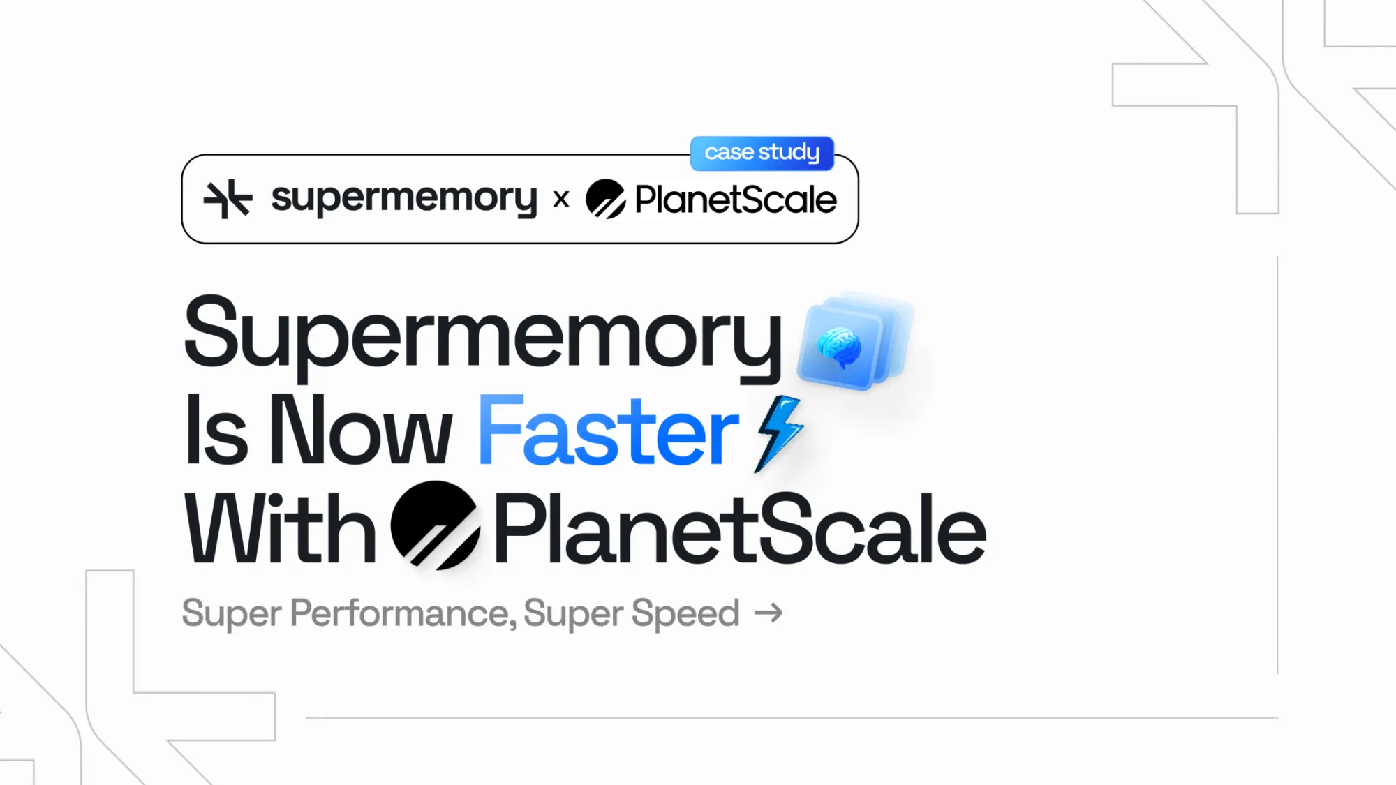 Supermemory just got faster on PlanetScale