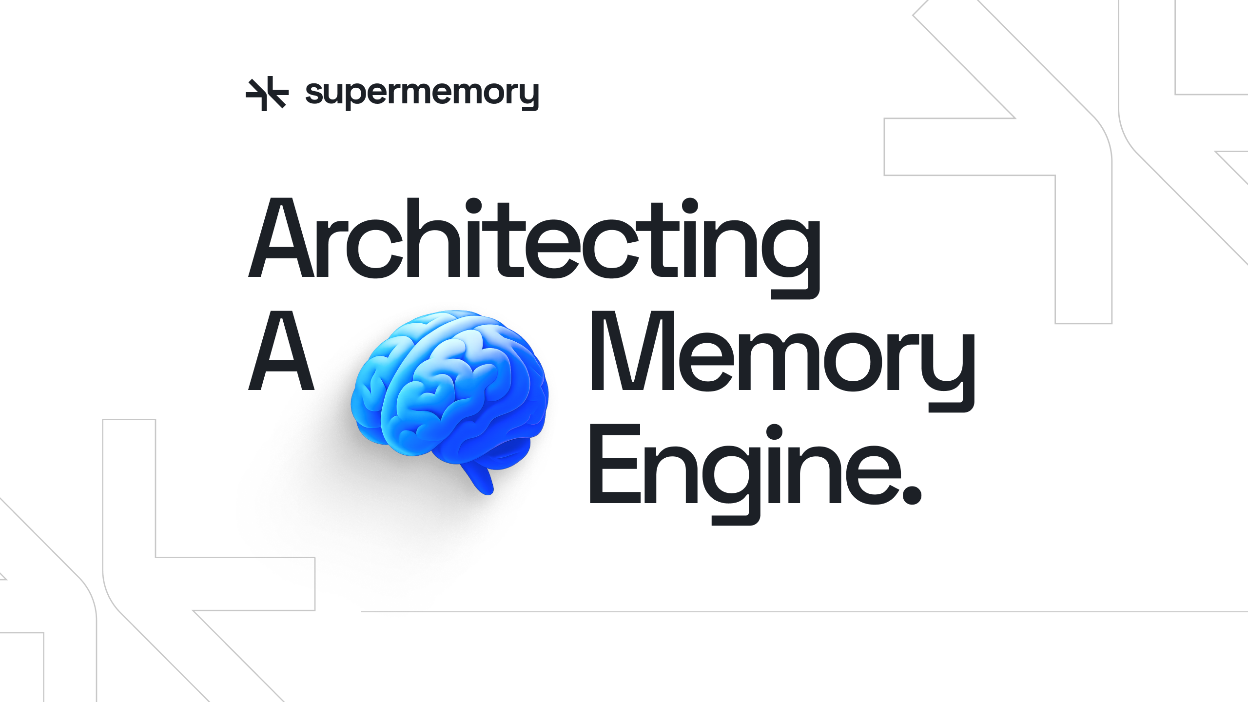 Supermemory Blog - Memory infrastructure for LLMs